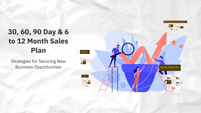 30, 60, 90 Day & 6 to 12 Month Sales Plan by Nathan Davies on Prezi