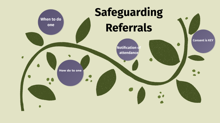 Safeguarding referrals by on Prezi