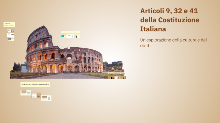 Articoli 9, 32 e 41 della Costituzione Italiana by leonardo amato on Prezi