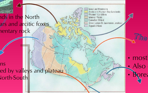 Canada's Landform Regions by Tanisha Mehta on Prezi