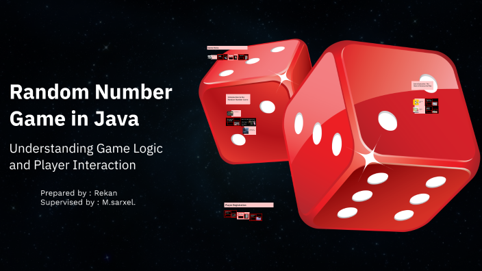 Random Number Game in Java by Sweat Coin on Prezi