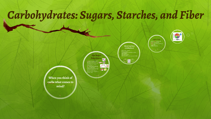 Carbohydrates: Sugars, Starches, and Fiber by Shannon Beasley on Prezi