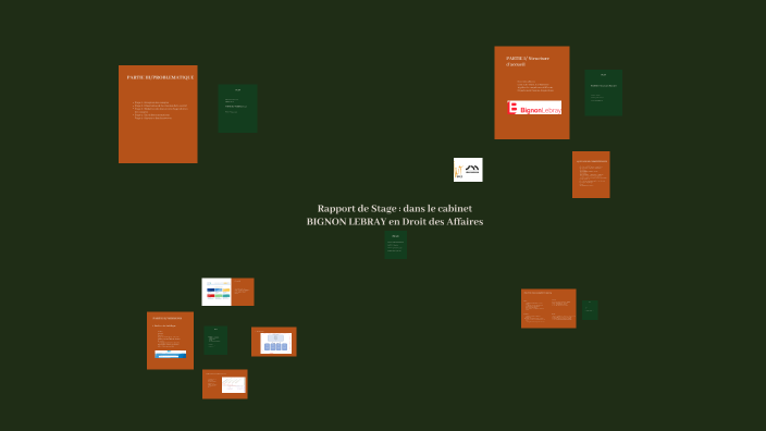 Rapport de Stage: Expérience chez BIGNON LEBRAY en Droit des Affaires ...