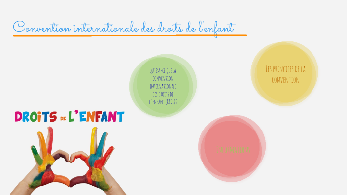 Convention internationale des droits de l'enfant (CIDE) by Maria Neves ...
