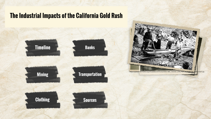 The Industrial Impacts of the California Gold Rush by rake service on Prezi