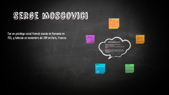 Serge moscovici by Lucia Gossi on Prezi
