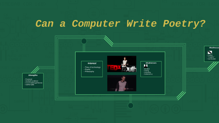 Can a Computer Write Poetry? by Jillian Carty on Prezi