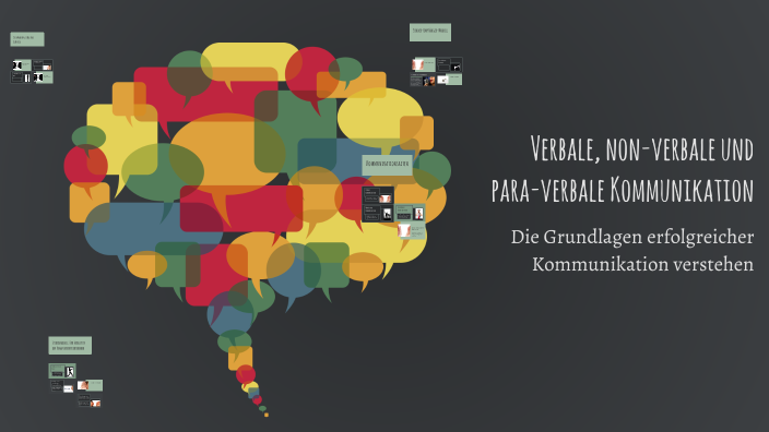 Verbale, non-verbale und para-verbale Kommunikation by David Wimmer on ...