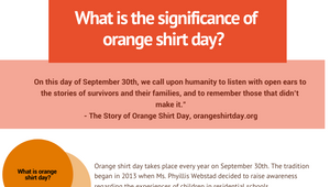 Orange Shirt Day Infographic by Darian Yurkoski on Prezi Design