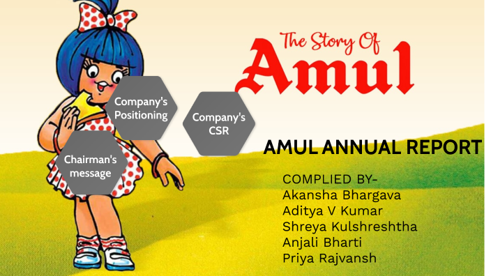 AMUL ANNUAL REPORT by akansha bhargava on Prezi