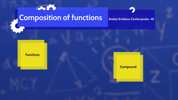Compound functions by Andrés Ciceña on Prezi