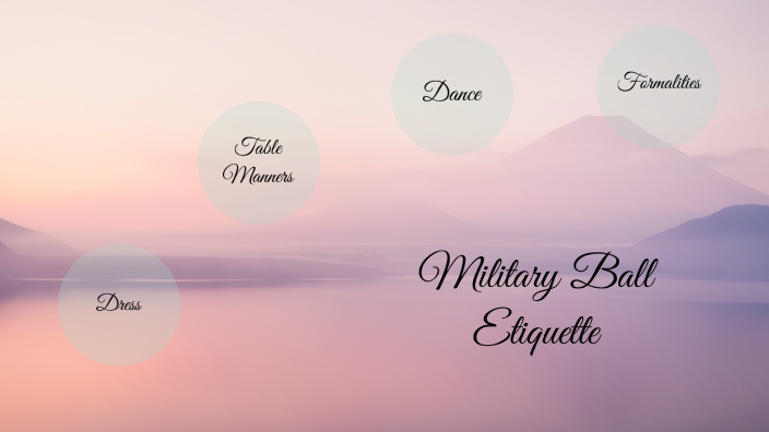 Military Ball Etiquette by Rayna Ralston on Prezi