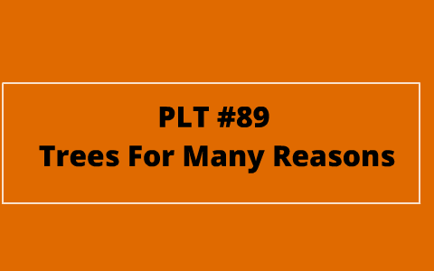 PLT #89 Trees for Many Reasons by B L Ehrhardt