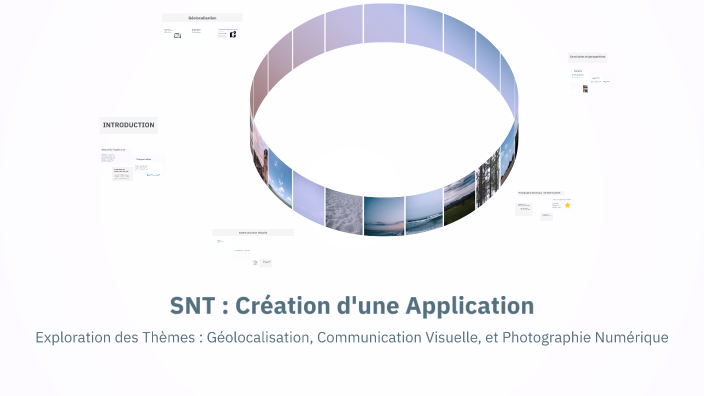 SNT : Création d'une Application by aelia gautier* on Prezi