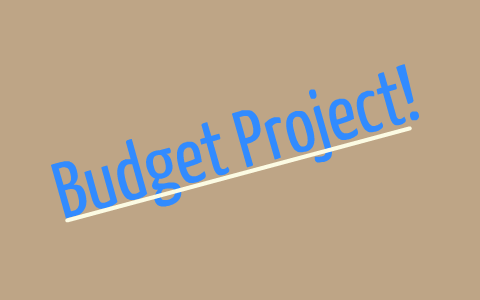 Consumer Economics Budget Project by Meg Boegler on Prezi