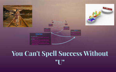 You Can't Have Success Without "U" by Imani Graham on Prezi