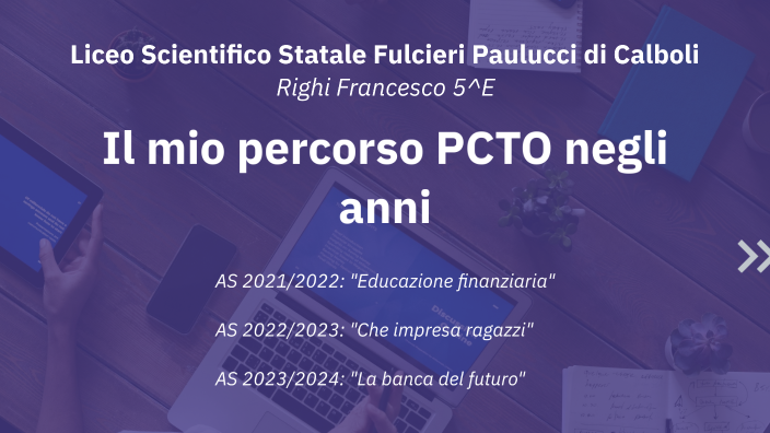 Tre Anni di PCTO Economico by Francesco Righi on Prezi