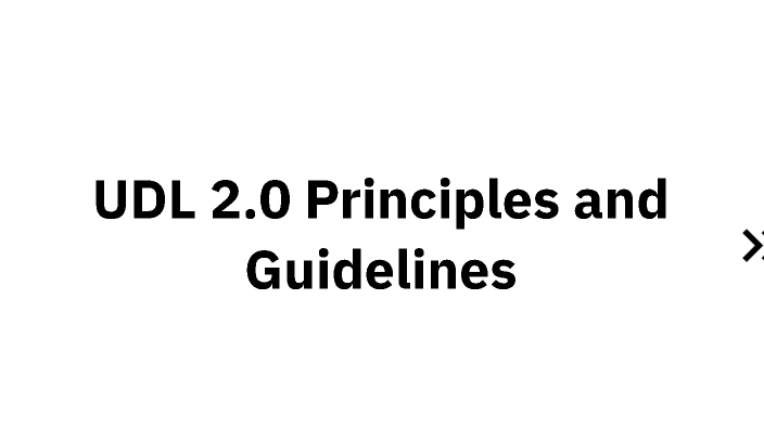 UDL 2.0 Principles and Guidelines by Noah Williams on Prezi