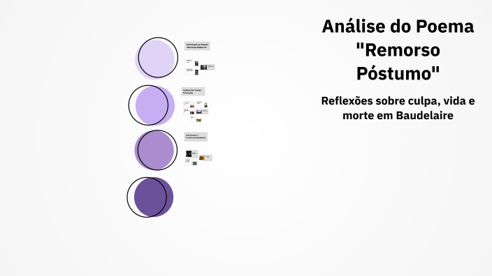 Análise do Poema "Remorso Póstumo" by Henrique Lira on Prezi
