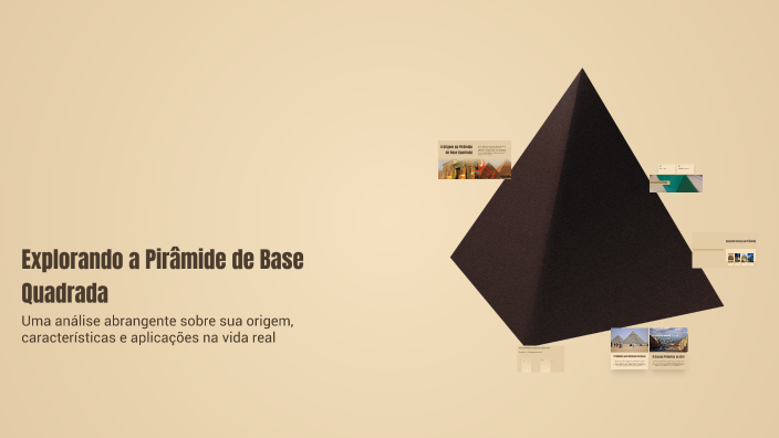Explorando a Pirâmide de Base Quadrada by anna rocha on Prezi