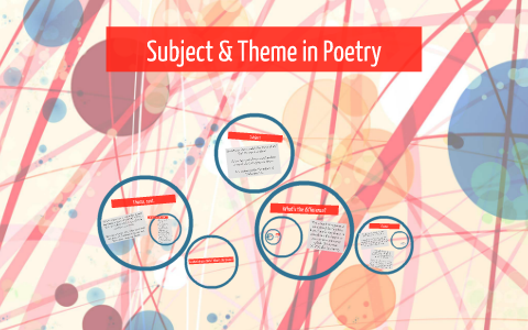 Subject & Theme in Poetry by Samantha Schultz on Prezi