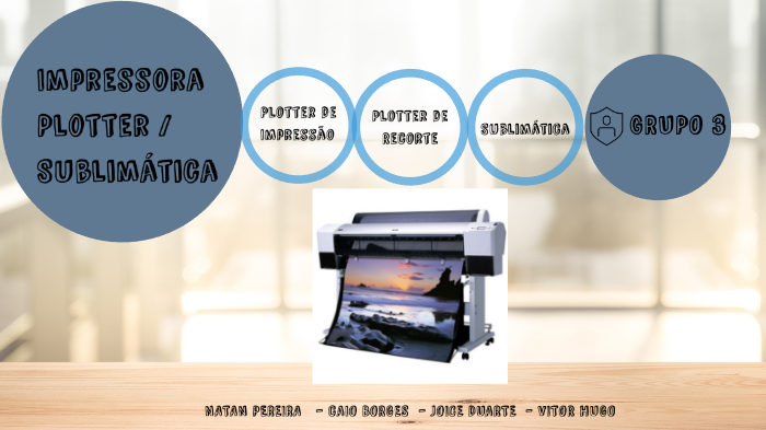 Impressora Plotter / Sublimática by Tecnico Informatica2019 on Prezi