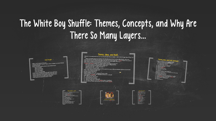 The White Boy Shuffle: Themes, Concepts, and Why Are There S by Krupal ...