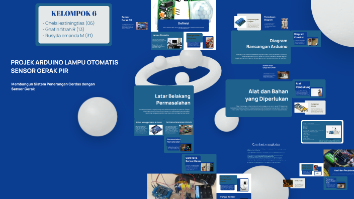 PROJEK ARDUINO LAMPU OTOMATIS SENSOR GERAK PIR by Chelsi on Prezi