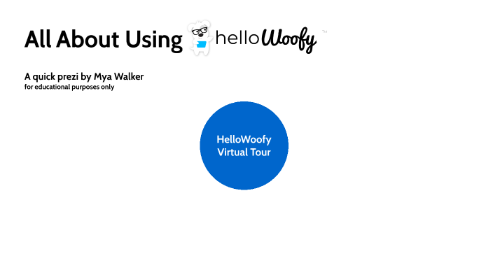 HelloWoofy: All You Need To Know by Mya Walker on Prezi