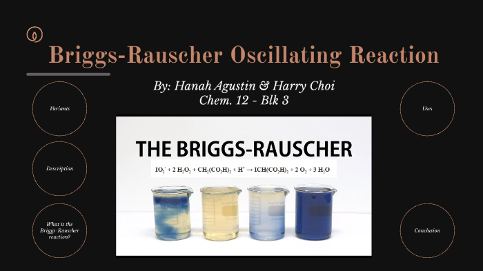 Briggs Rauscher Oscillating Reaction by Hanah Agustin on Prezi