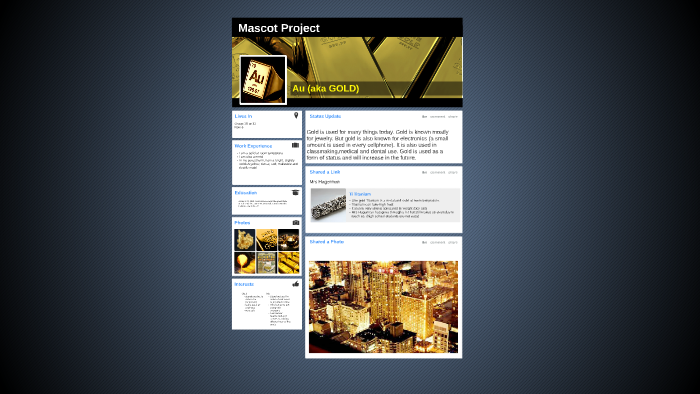 Au (aka GOLD) by aLEXIS BASKIN on Prezi