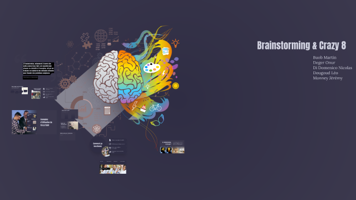 Brainstorming et Outil Crazy Eight pour Étudiants en Ingénierie by ...