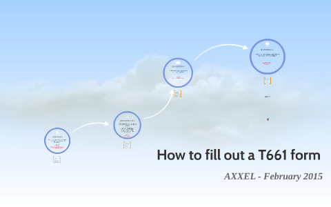 Filling out a T661 form by on Prezi