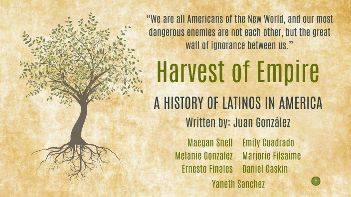 Harvest of Empire Book Club by Ernesto Finales on Prezi