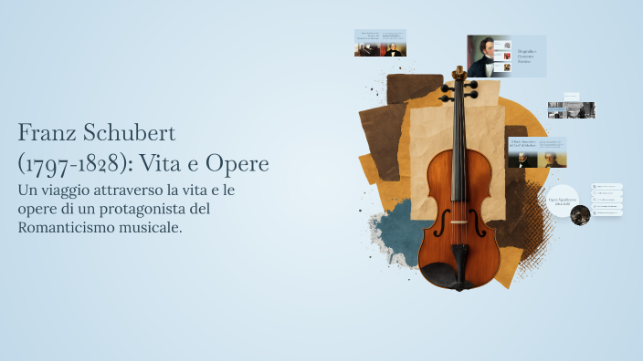 Franz Schubert (1797-1828): Vita e Opere by sarah petrone on Prezi