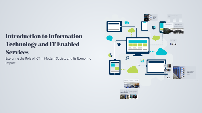 Introduction to Information Technology and IT Enabled Services by tvmd ...