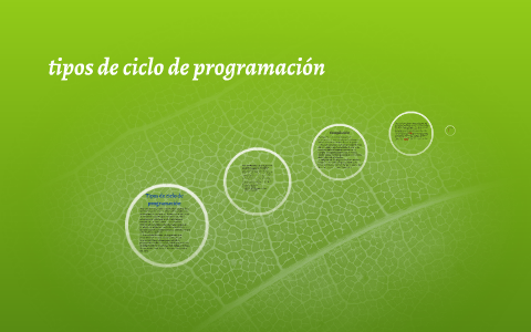 tipos de ciclo de programacion by on Prezi