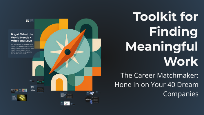 Toolkit for Finding Meaningful Work by Nan Farley on Prezi