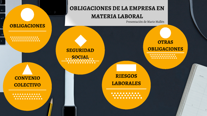 OBLIGACIONES DE LA EMPRESA EN MATERIA LABORAL by Mario Mallén on Prezi
