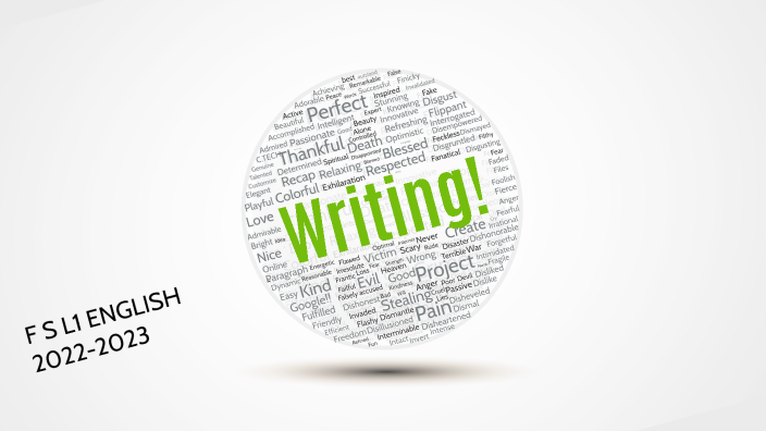 Functional Skills L1 English: Introduction to Writing by Elica Jonas on ...