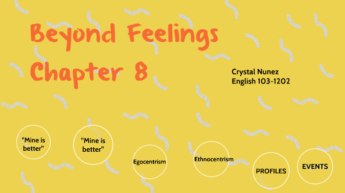 Beyond Feelings - Chapter 8 by Crystal Nunez on Prezi