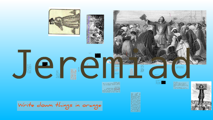 Jeremiad, "Sinners", and Political Speeches 2018 by Mariah Driggs on Prezi