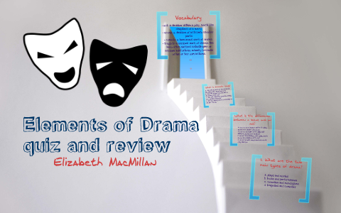 Elements of Drama quiz by Elizabeth MacMillan on Prezi