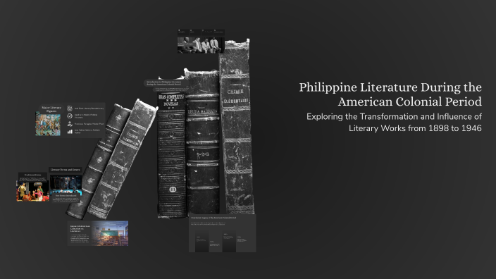 Philippine Literature During the American Colonial Period by Zacharen ...