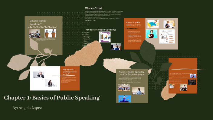 Chapter 1: Public Speaking by Angela Lopez on Prezi