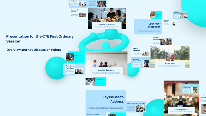 Presentation for the CTE First Ordinary Session by Karen Botello on Prezi