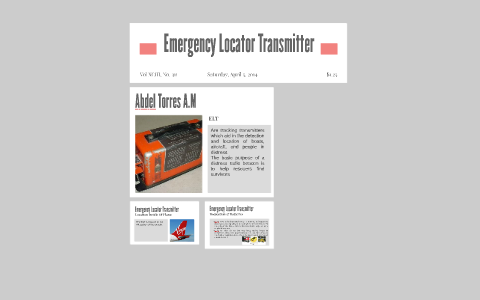Emergency Locator Transmiter by Abdel Torres on Prezi