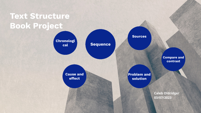 Text Structure Book Project by Caleb Oldridge on Prezi