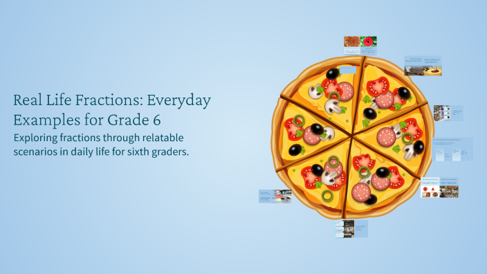 Real Life Fractions: Everyday Examples for Grade 6 by Theresa Carvalho ...