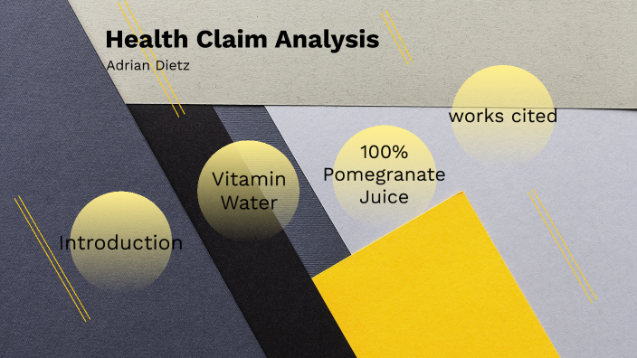 Health Claim Analysis by Adrian Dietz on Prezi